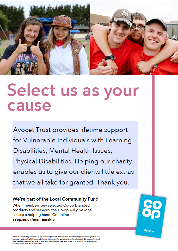 We’re part of the Local Community Fund - Avocet